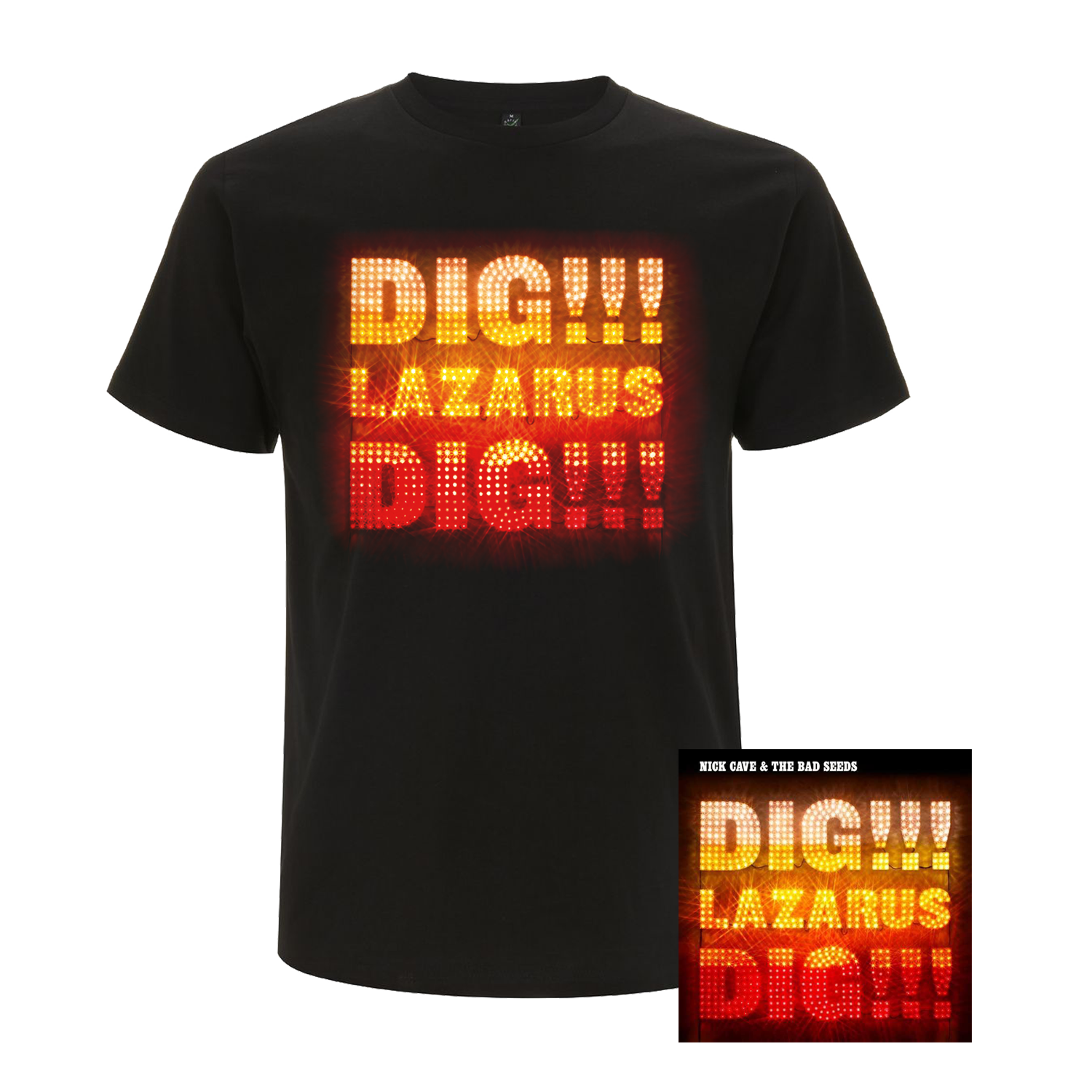 Dig!!! Lazarus, Dig!!! T-Shirt + Album Bundle | Nick Cave | Official Store