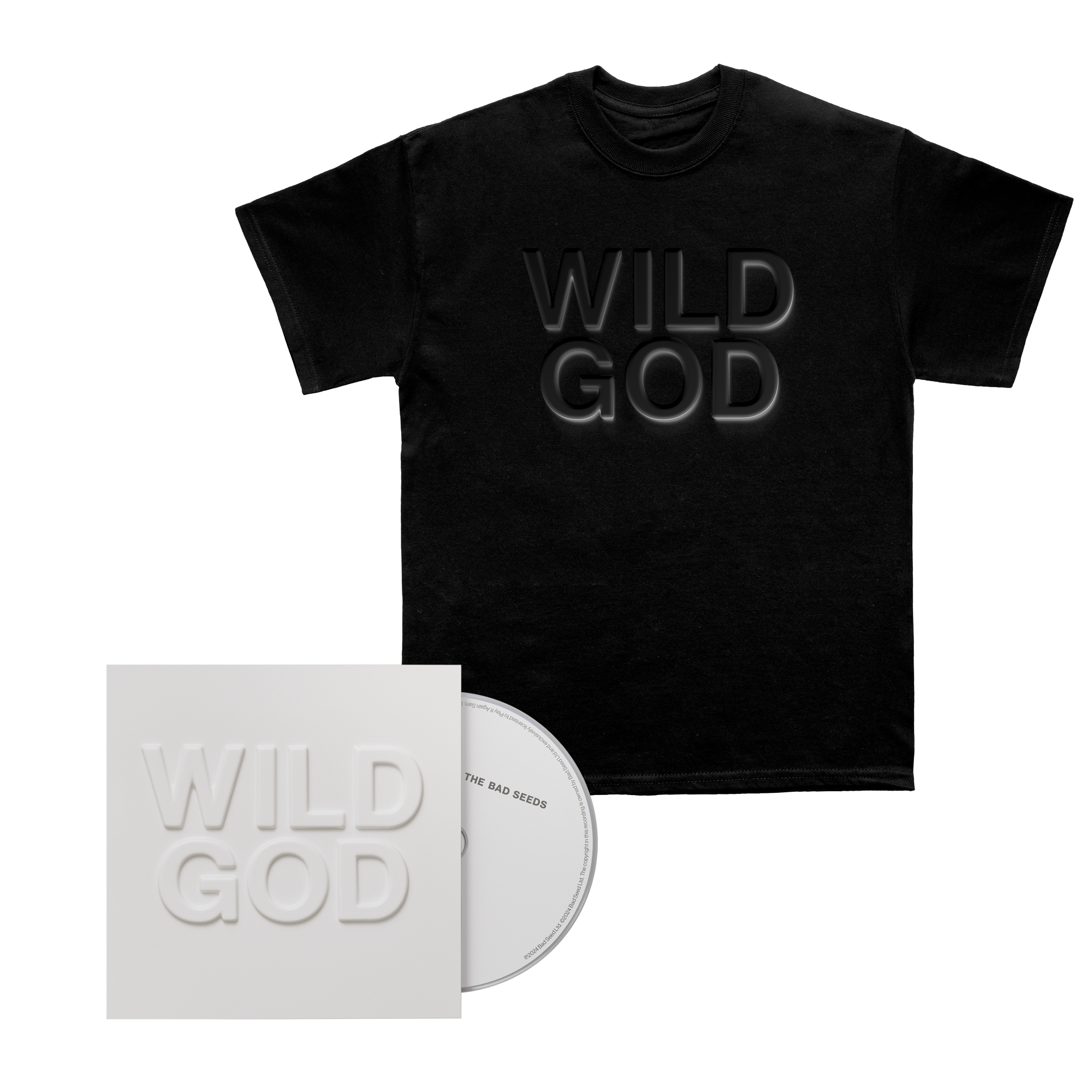 Wild God Album & Black T-Shirt | Nick Cave | Official Store