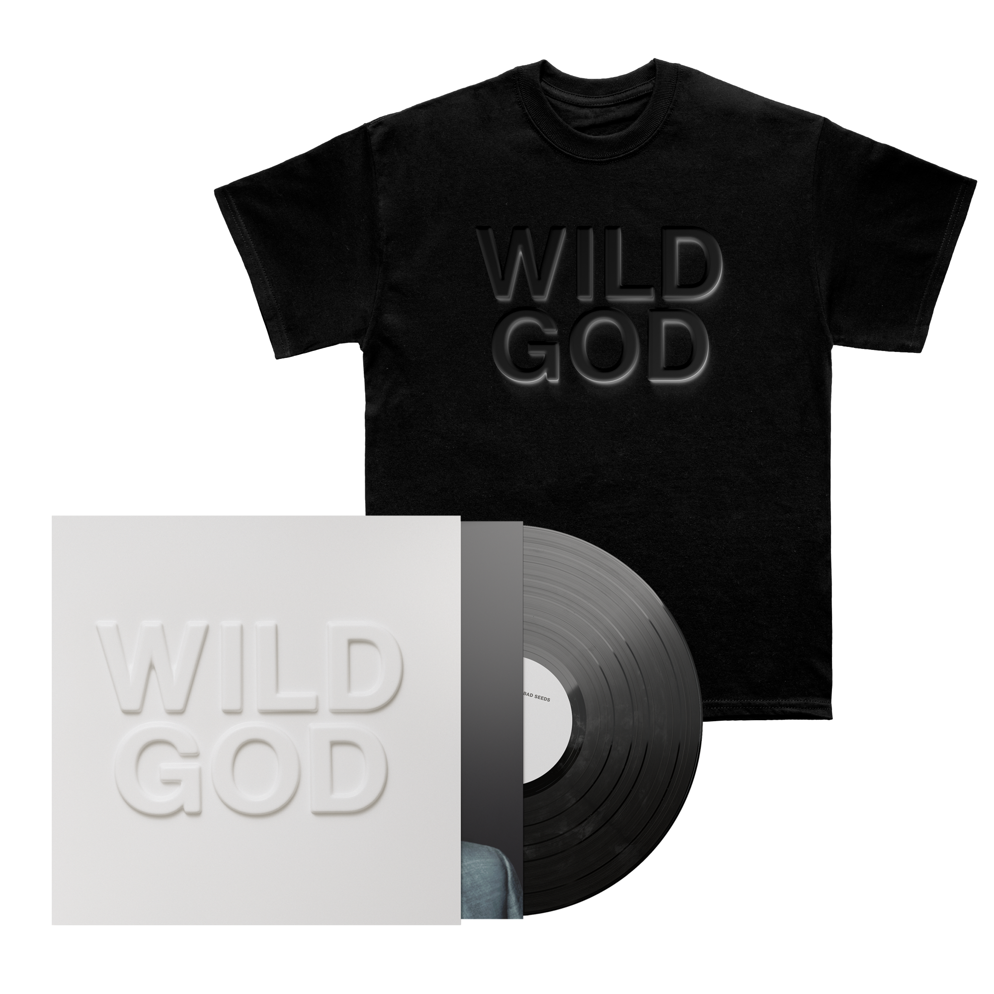 Wild God Album & Black T-Shirt | Nick Cave | Official Store